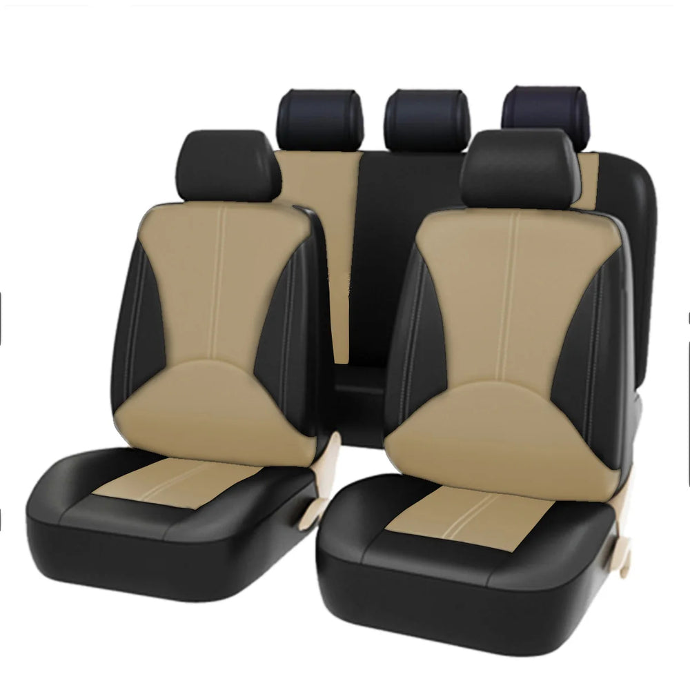 Elastic Breathable leather Car Seat Covers | stablelastore.com